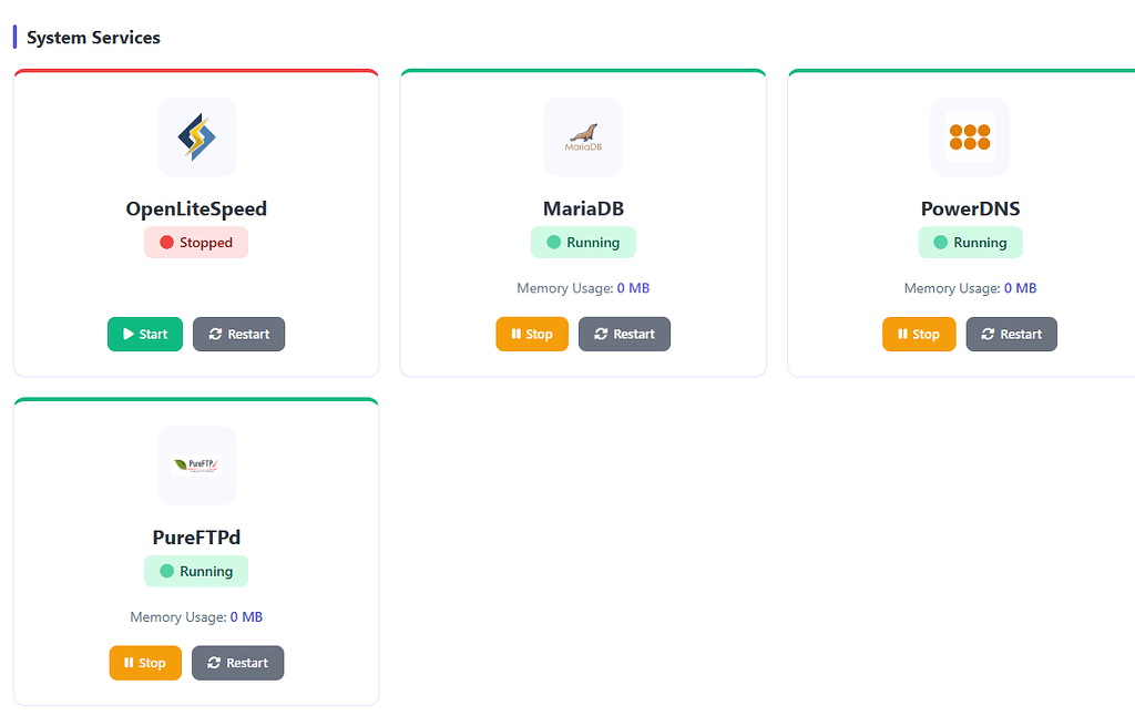 LSWS stopped - Web Server - CyberPanel Community