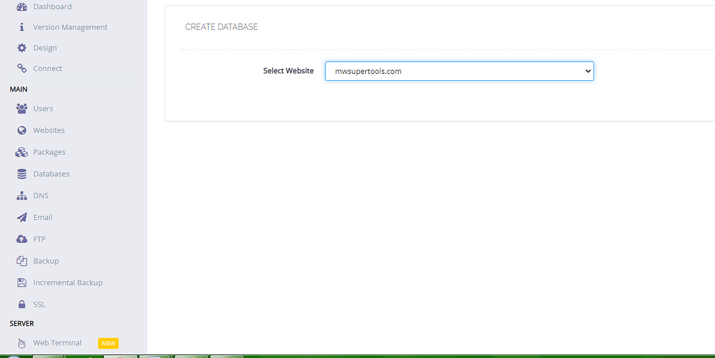 Unable To Create Database Database Server Cyberpanel Community