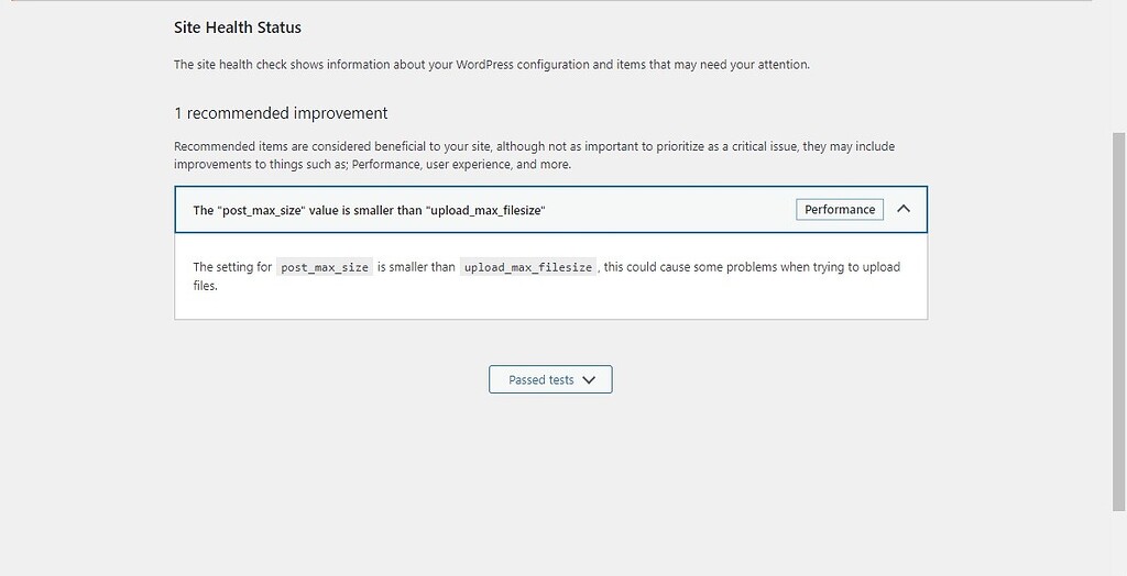 WordPress: The "post_max_size" value is smaller than "upload_max_filesize" - General Discussion ...