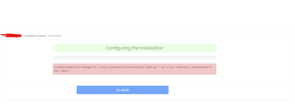 Wordpress install ERROR on CyberPanel - Bug Report - CyberPanel Community