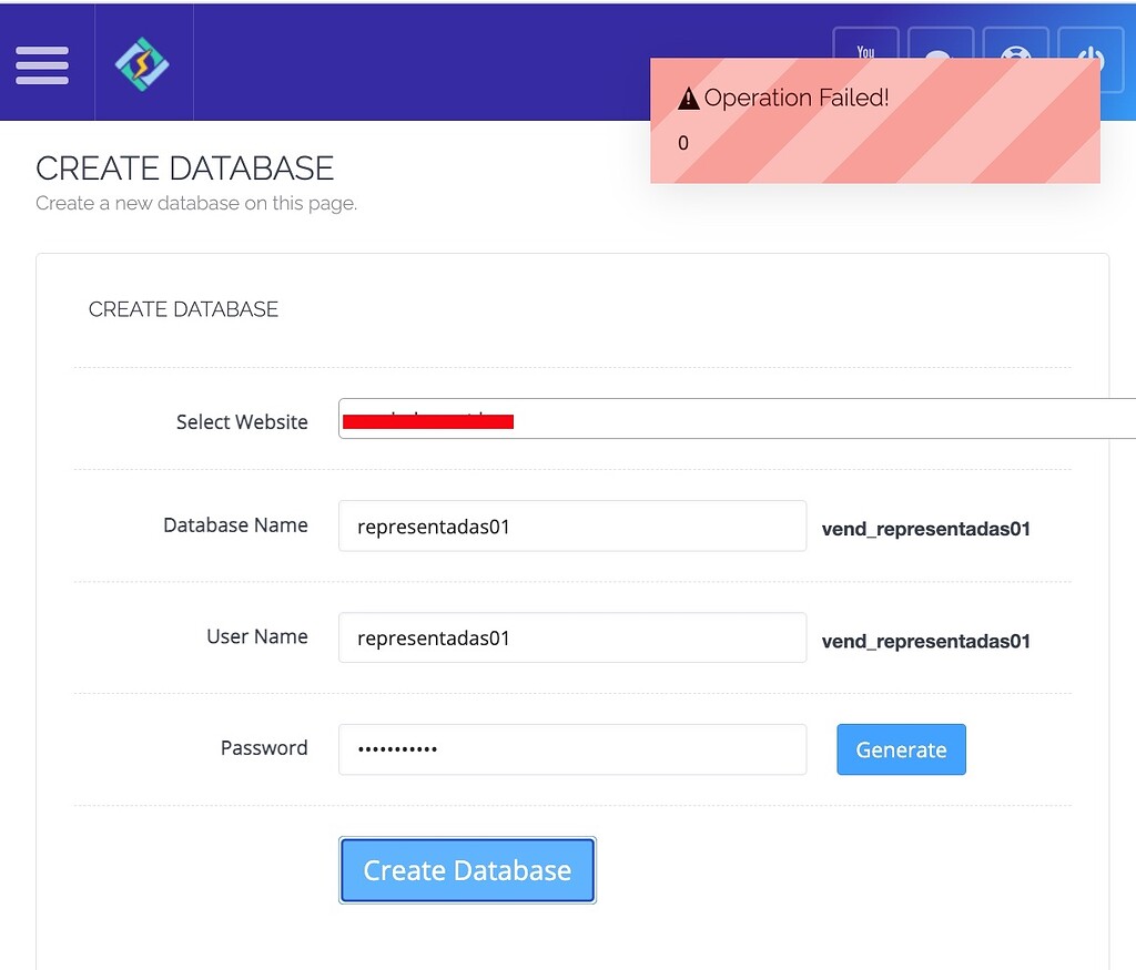 I Can T Create Manage Databases No Phpmyadmin Database Server Cyberpanel Community