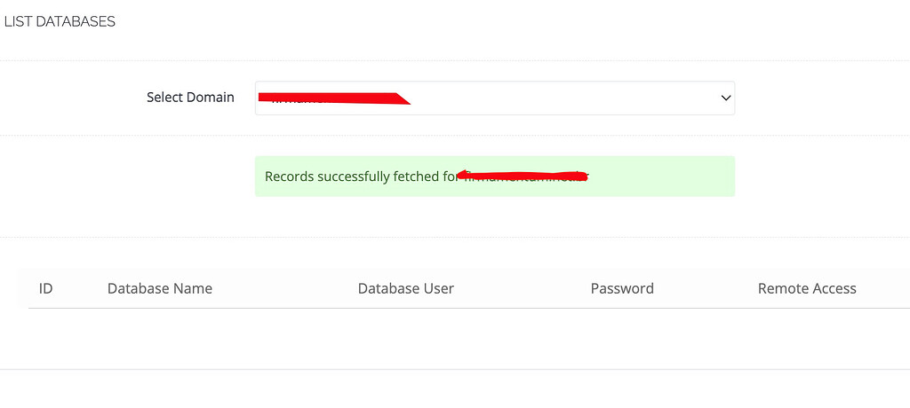 Can't create database after I delete on cyberpanel - Database Server - CyberPanel Community