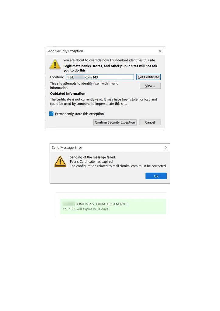 Peer Certificate expired !? - Support and Discussion - CyberPanel Community
