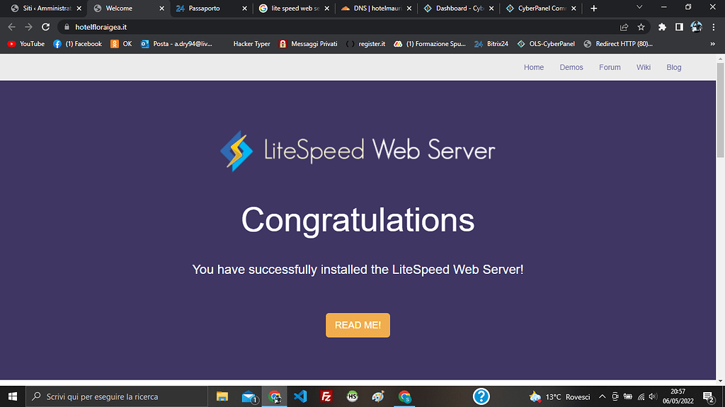 Lite speed web server error multisite - Web Interface - CyberPanel ...