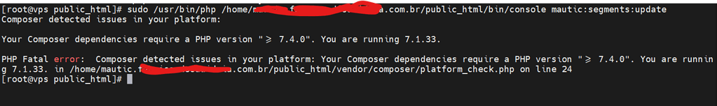 PHP composer version error - General Discussion - CyberPanel Community