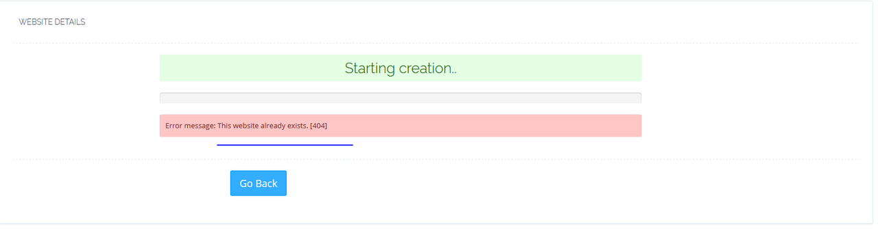 Unable To Delete Site Bug Report Cyberpanel Community