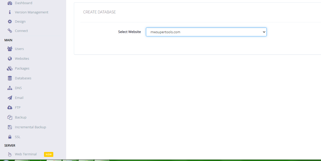 Unable To Create Database Database Server CyberPanel Community