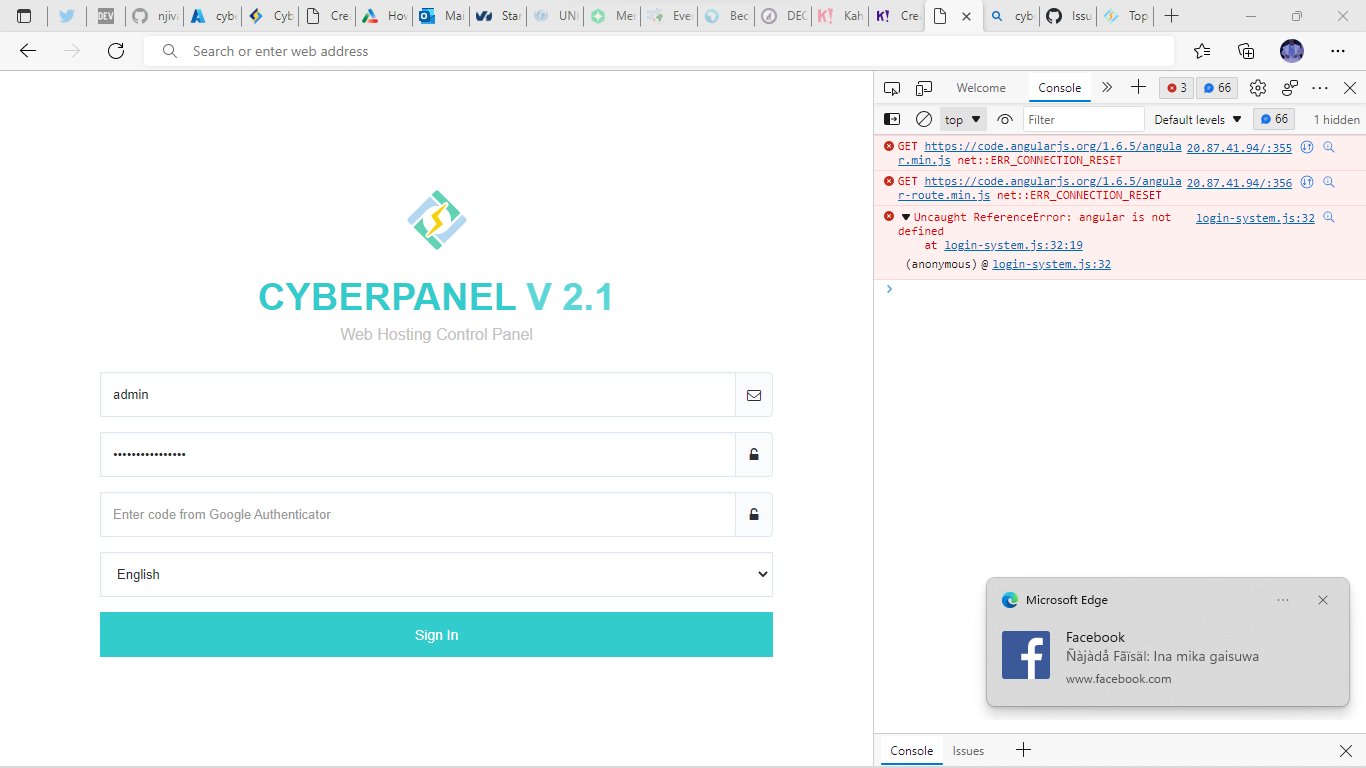 Login Not Working Interface CyberPanel Community Login Not Working Interface CyberPanel Community